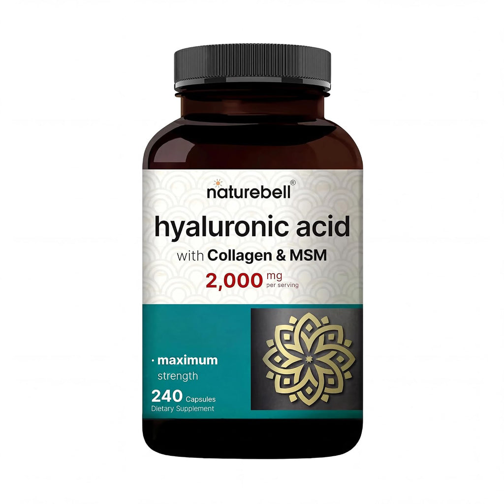 Hyaluronic acid beauty supplement capsules