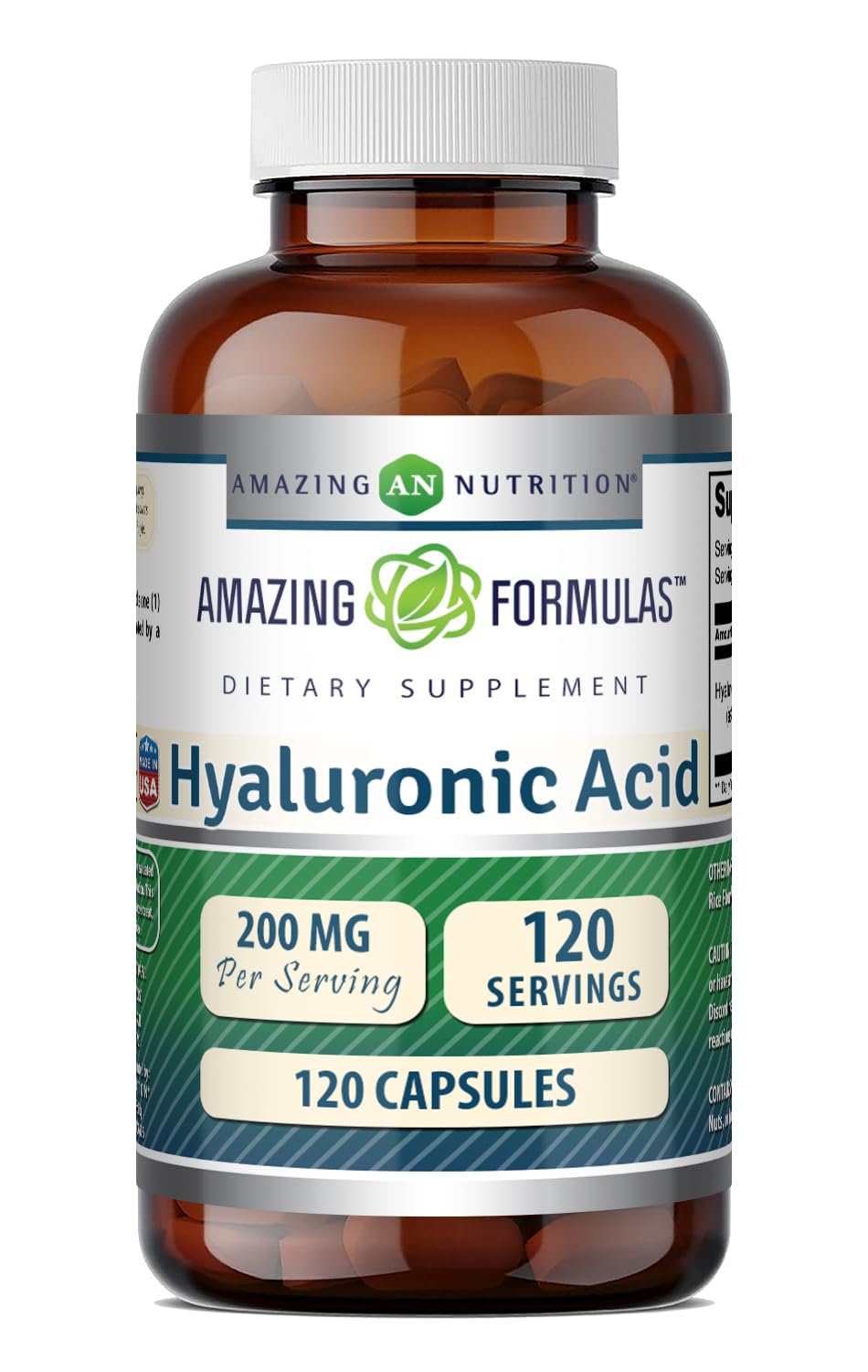 hyaluronic acid beauty supplement capsules