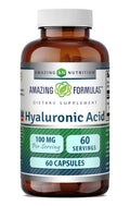 Hyaluronic acid beauty supplement capsules