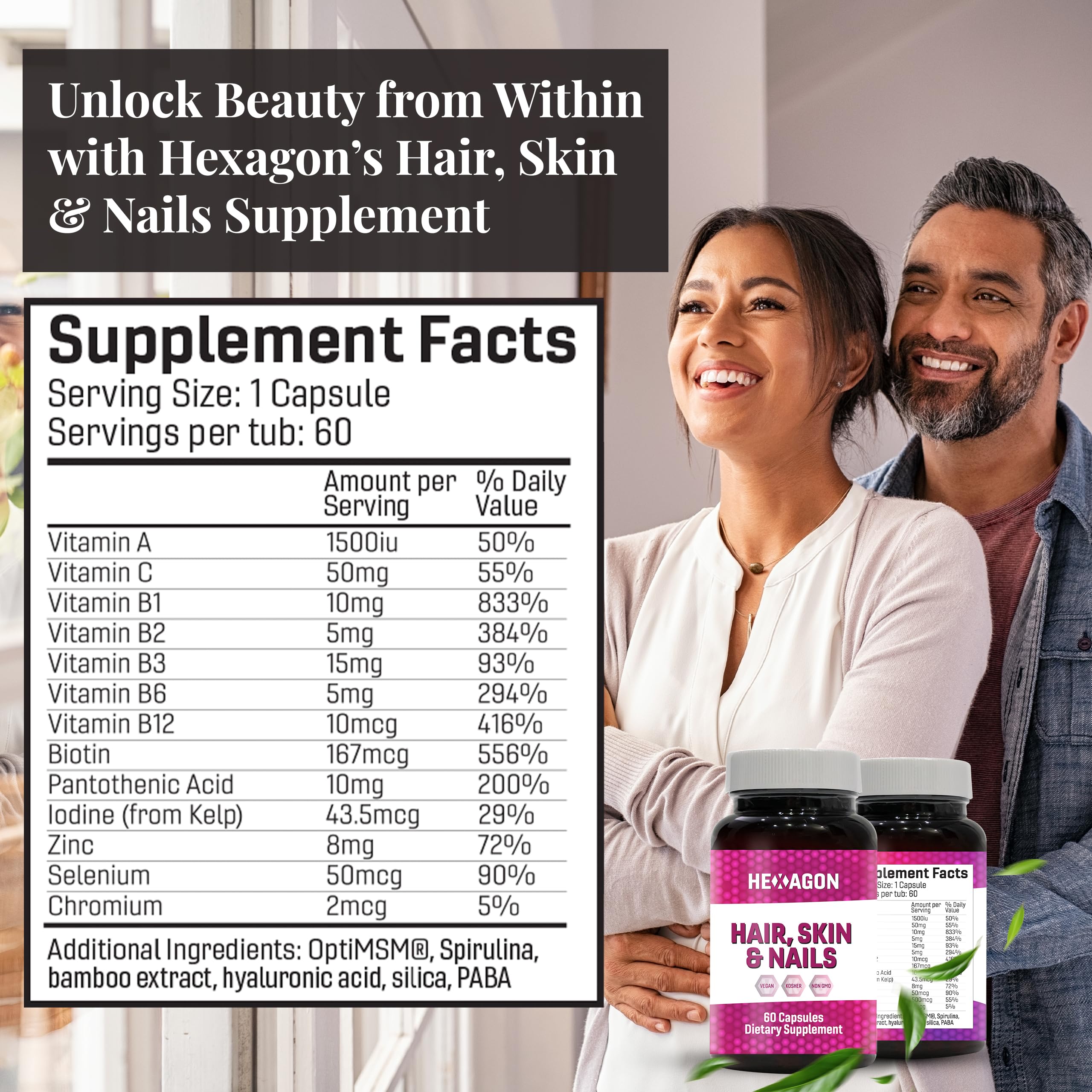 Hyaluronic acid benefits in hair vitamins