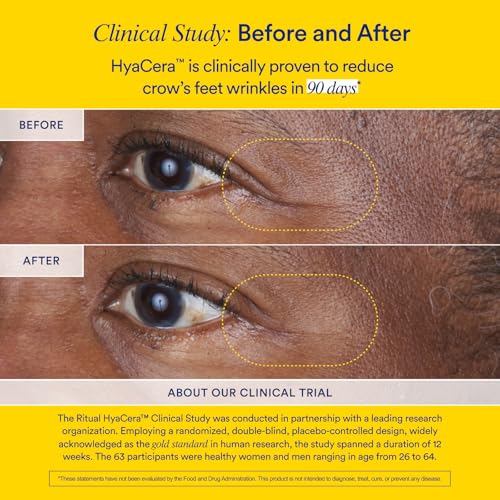 Hyaluronic acid capsules for glowing skin