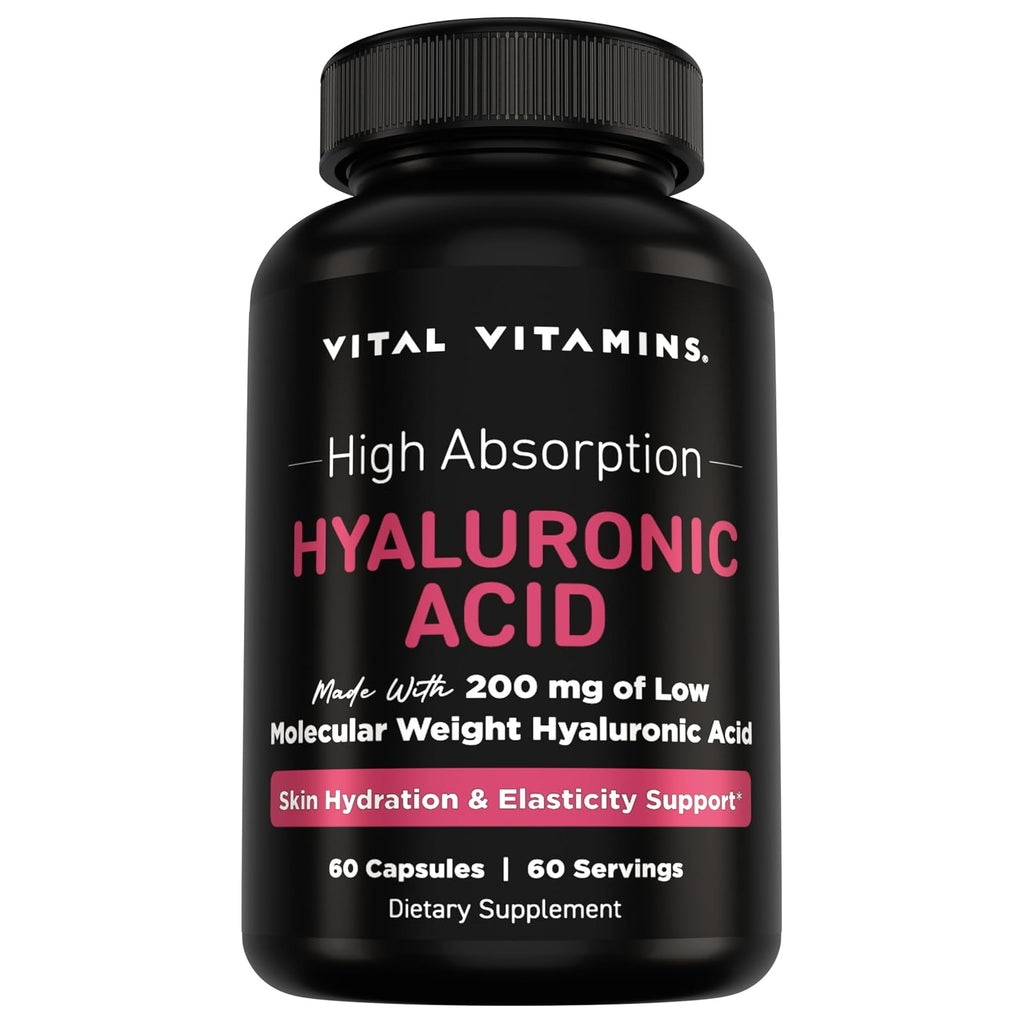 hyaluronic acid capsules for hydration