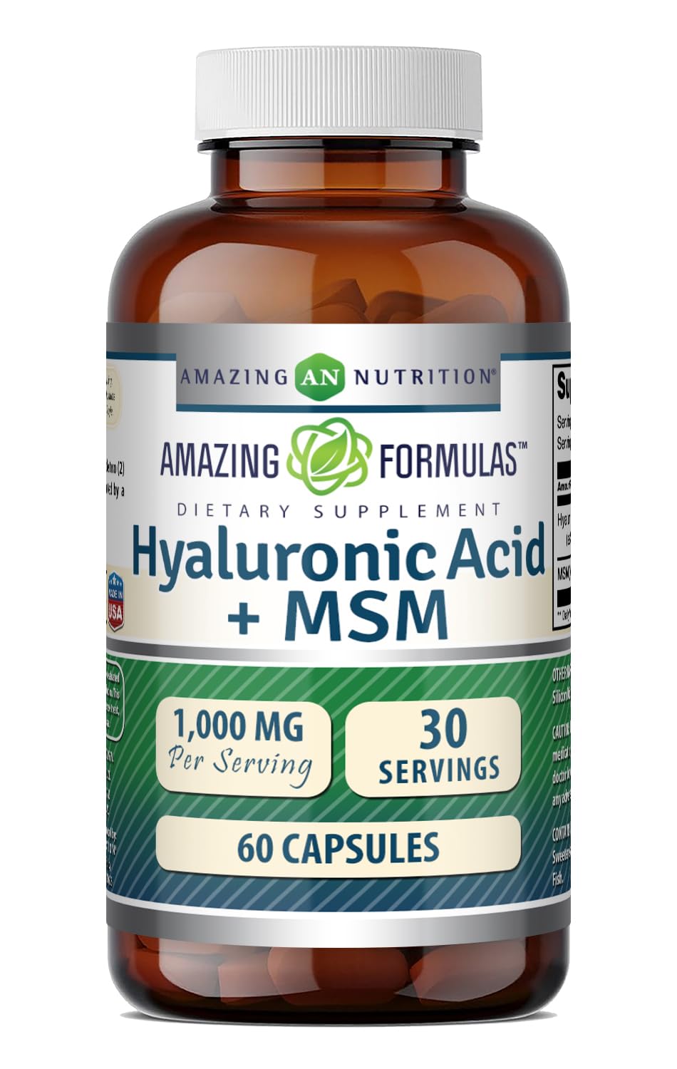 Hyaluronic Acid capsules for hydration