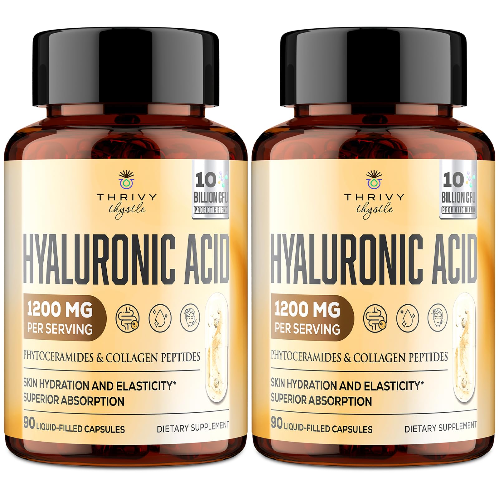 hyaluronic acid capsules for hydration