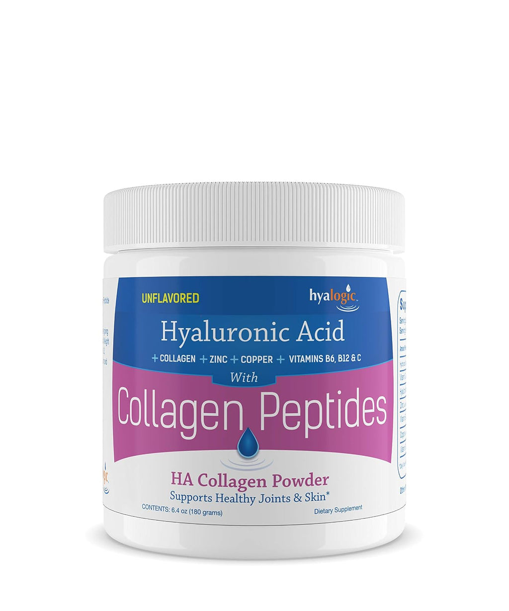 Hyaluronic acid collagen peptides powder