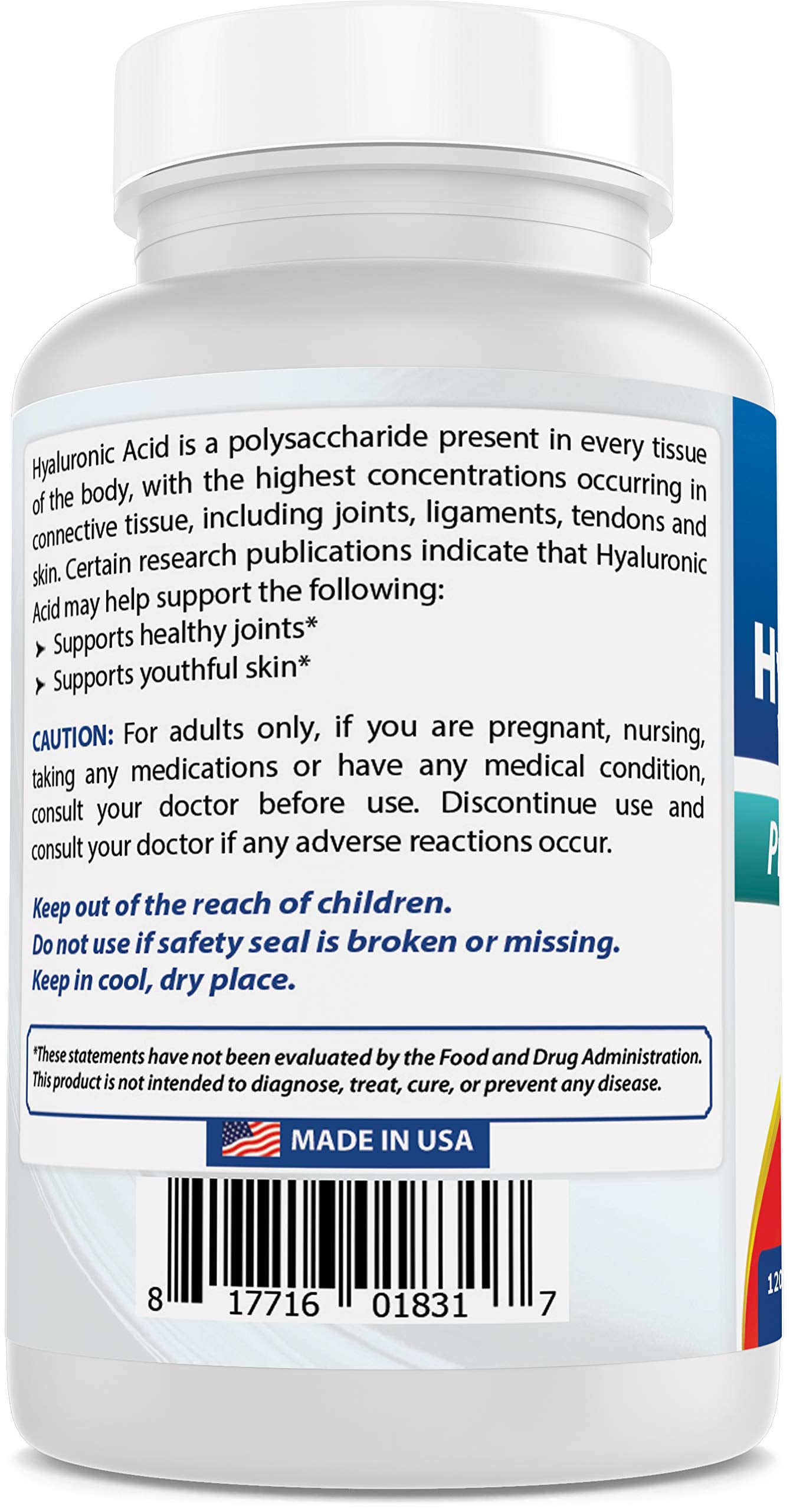 Hyaluronic acid for hydration and health