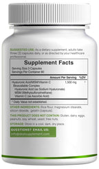 Hyaluronic acid for improved skin elasticity