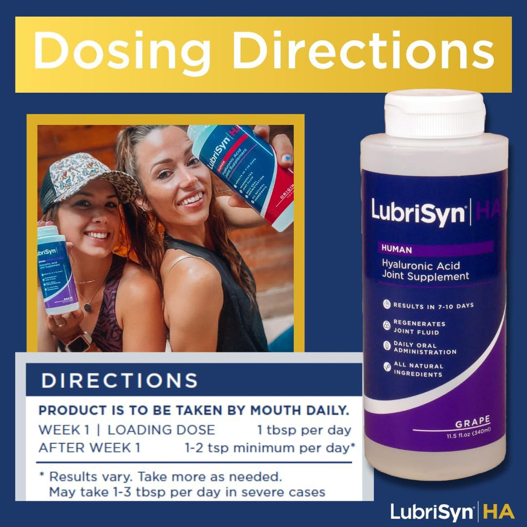 Hyaluronic acid for joint comfort