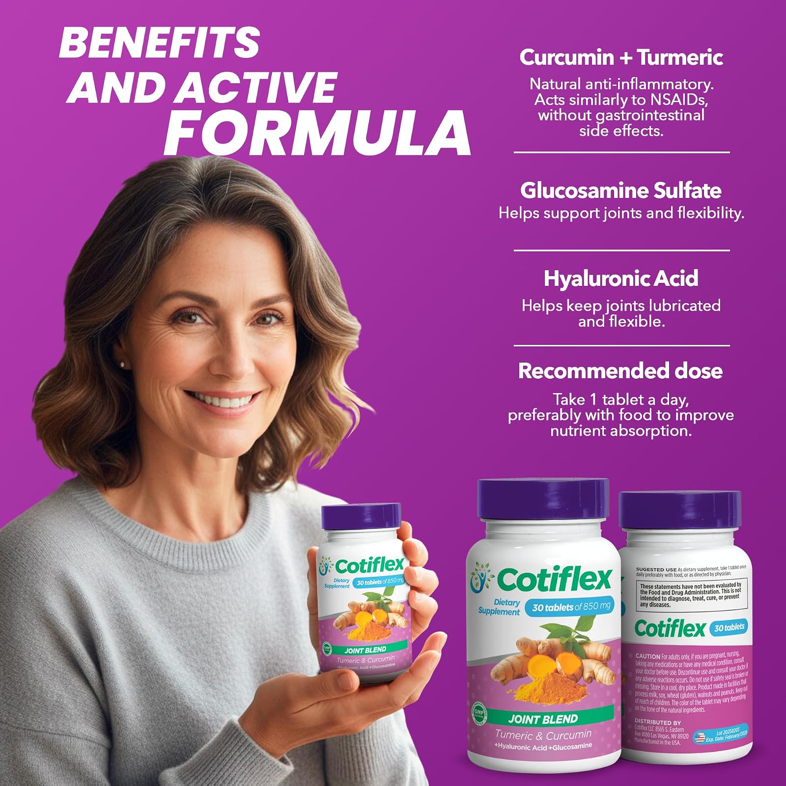 hyaluronic acid for joint lubrication