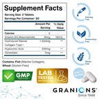 Hyaluronic acid for joint support