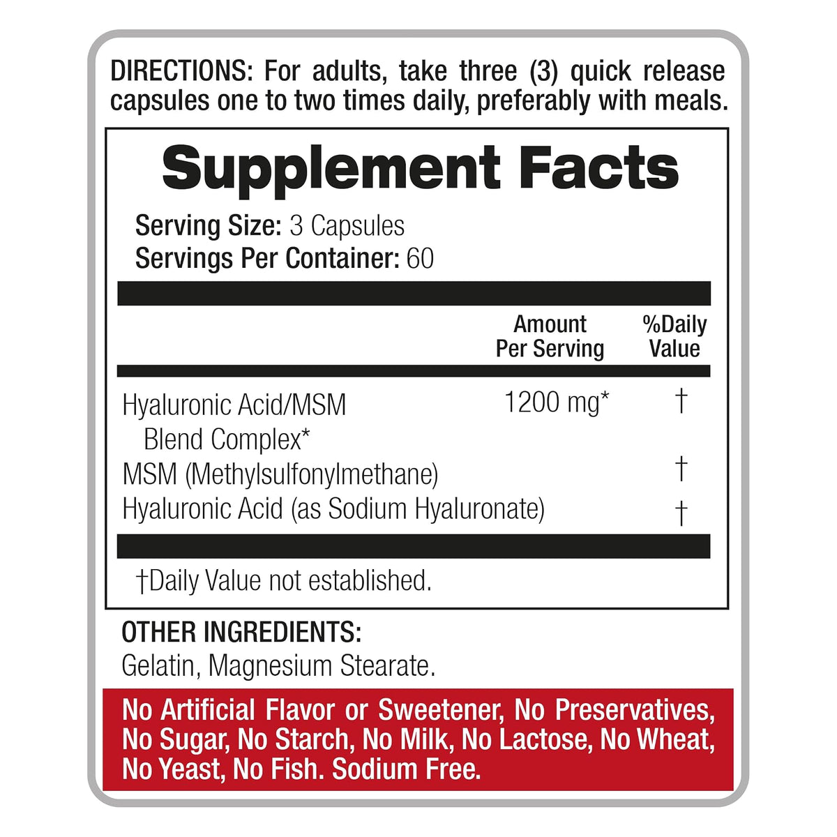 Hyaluronic Acid for skin elasticity