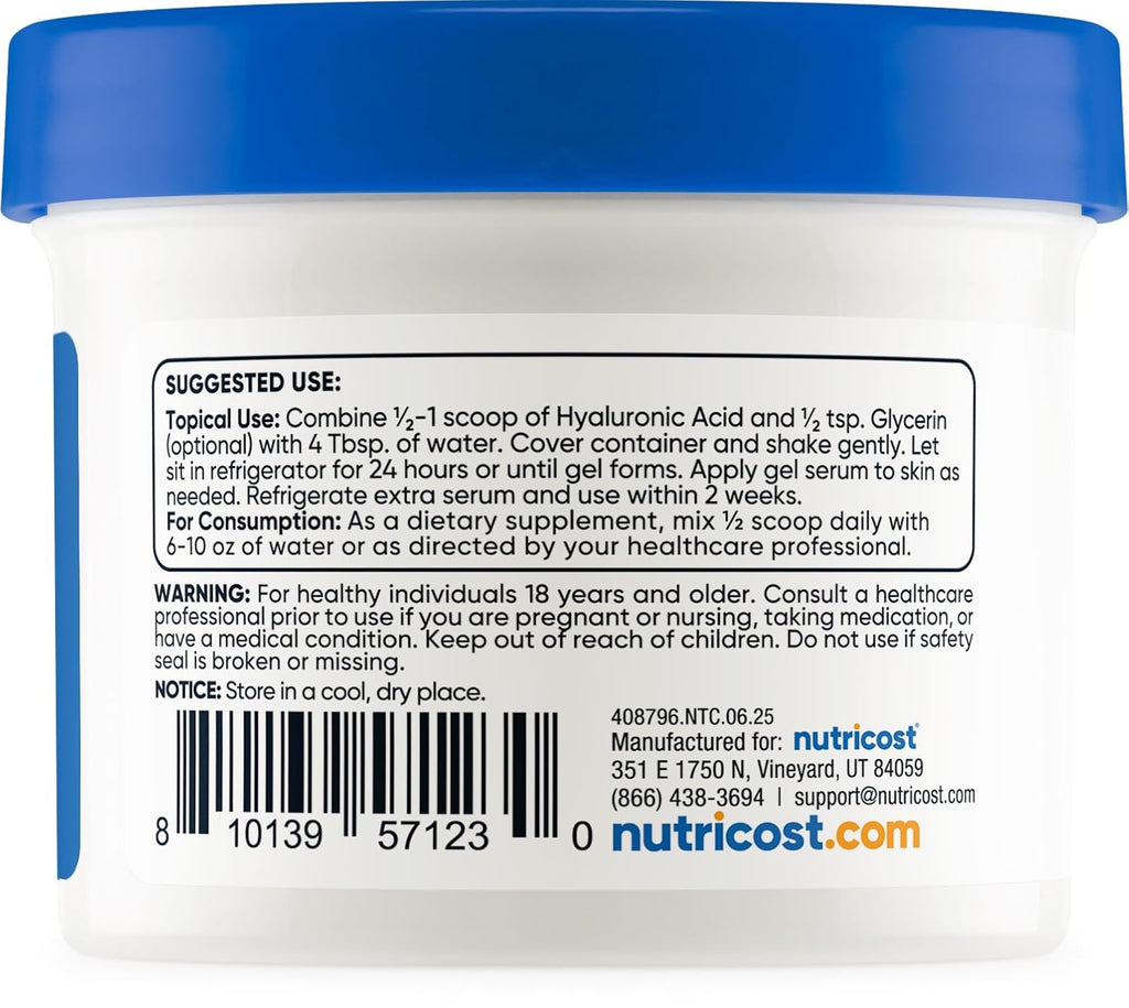 hyaluronic acid for skin hydration