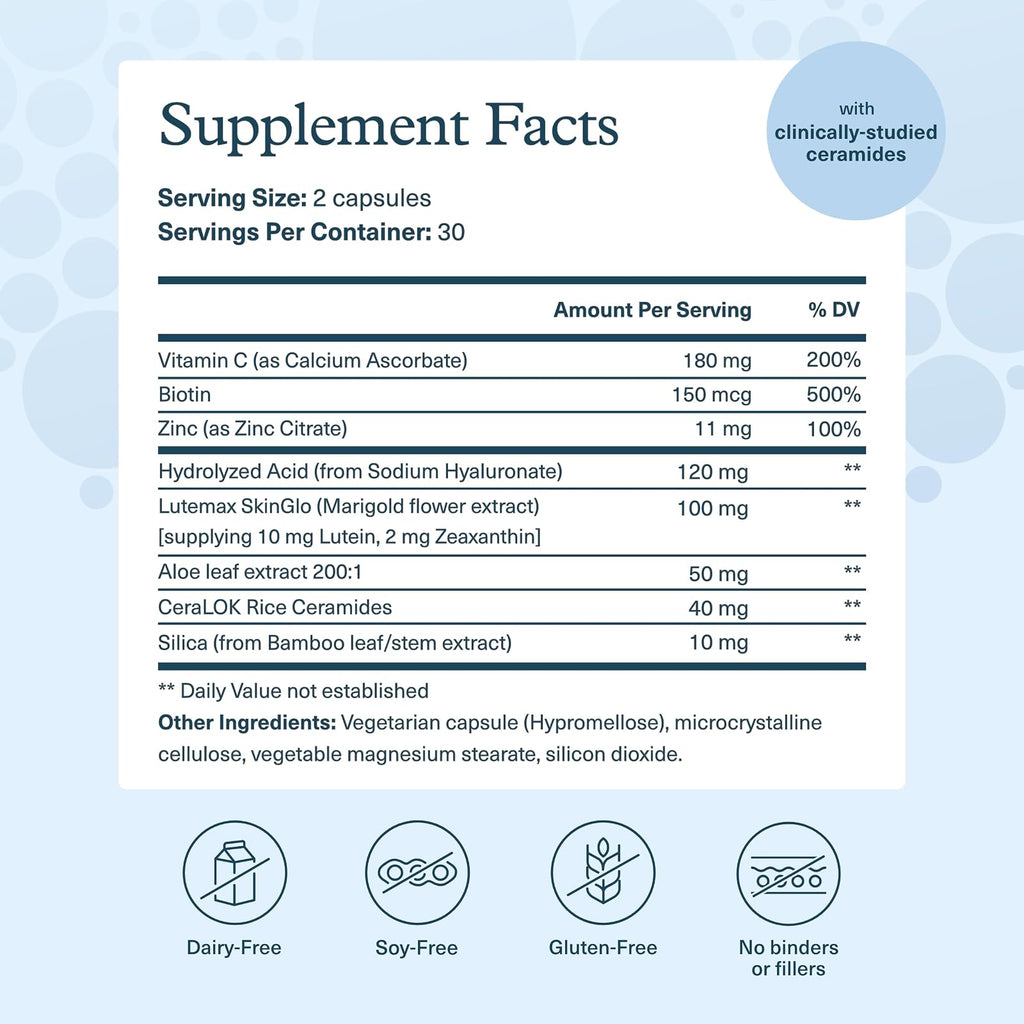 Hyaluronic acid for skin hydration