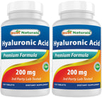 Hyaluronic acid for skin hydration