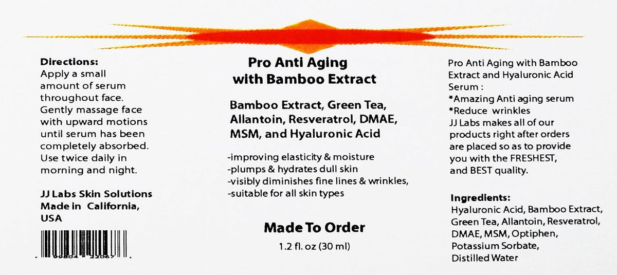 Hyaluronic Acid for youthful skin