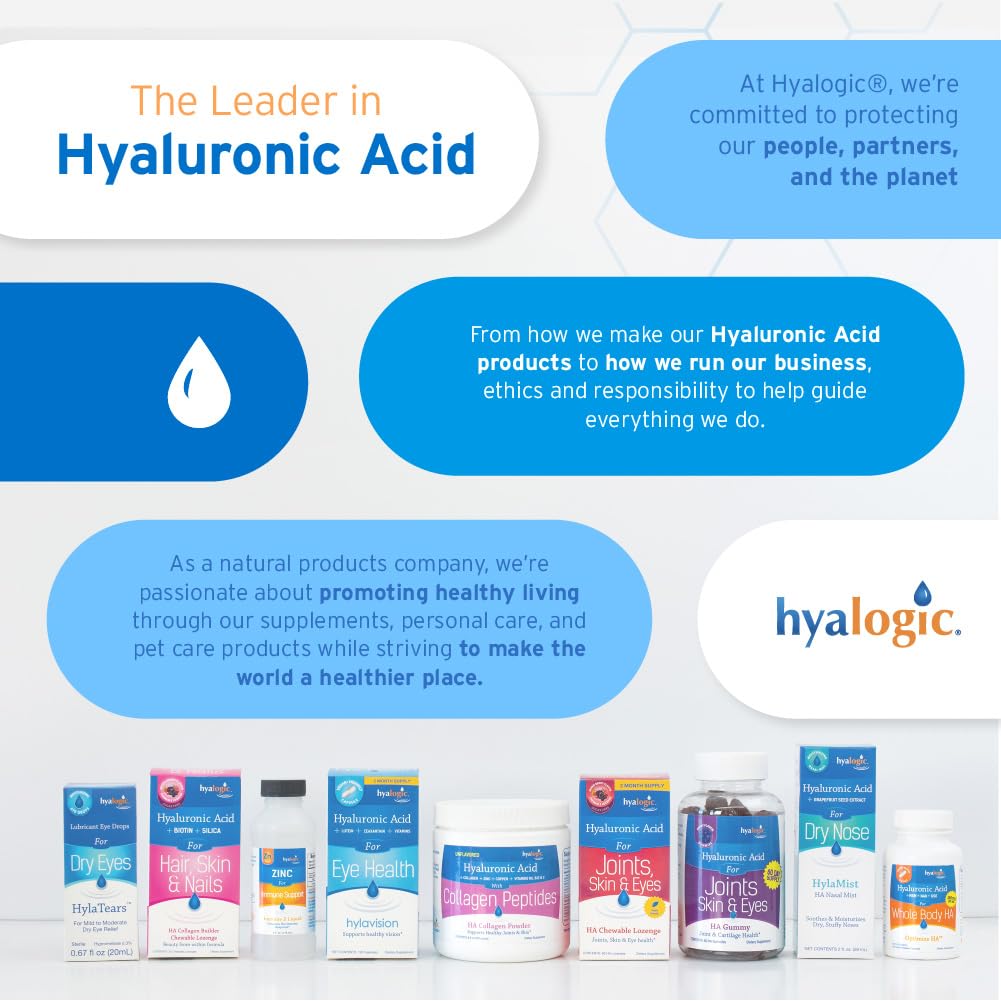 Hyaluronic acid for youthful skin
