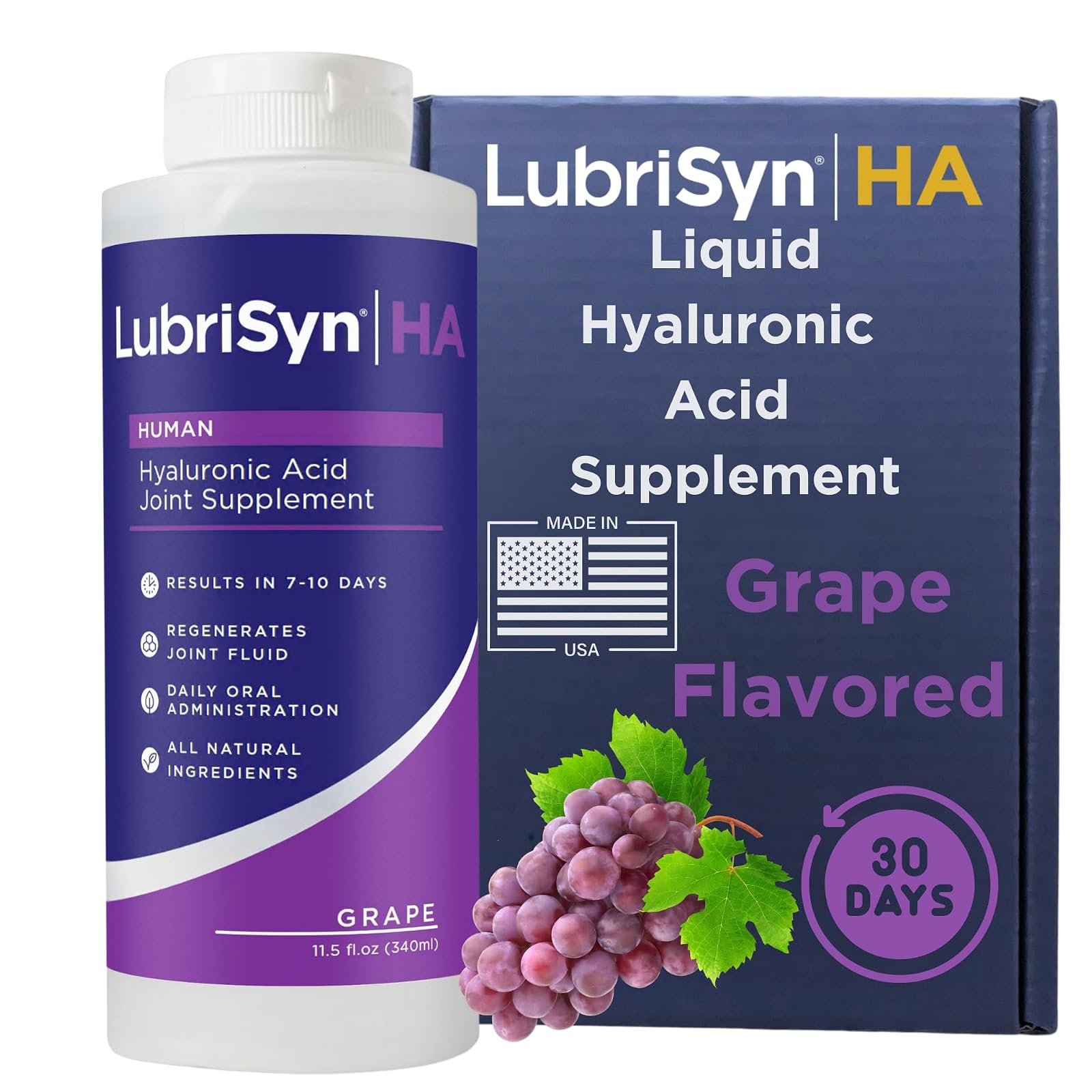 Hyaluronic acid joint health supplement