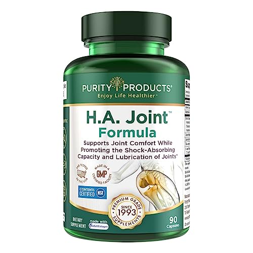 Hyaluronic acid joint support capsules