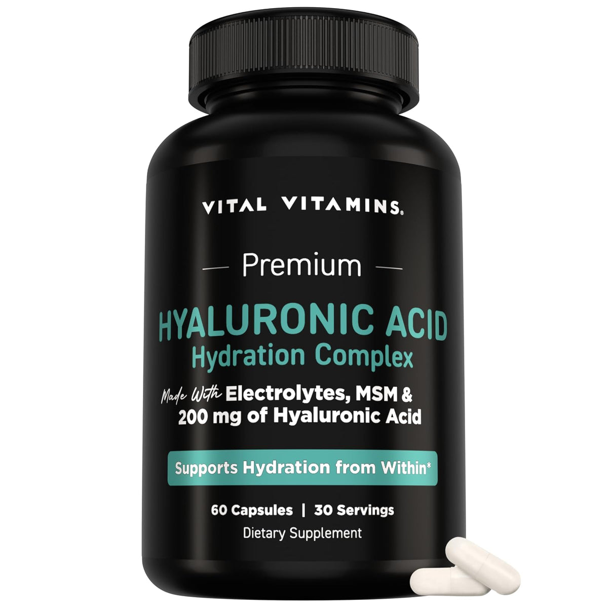 Hyaluronic acid multivitamin capsules