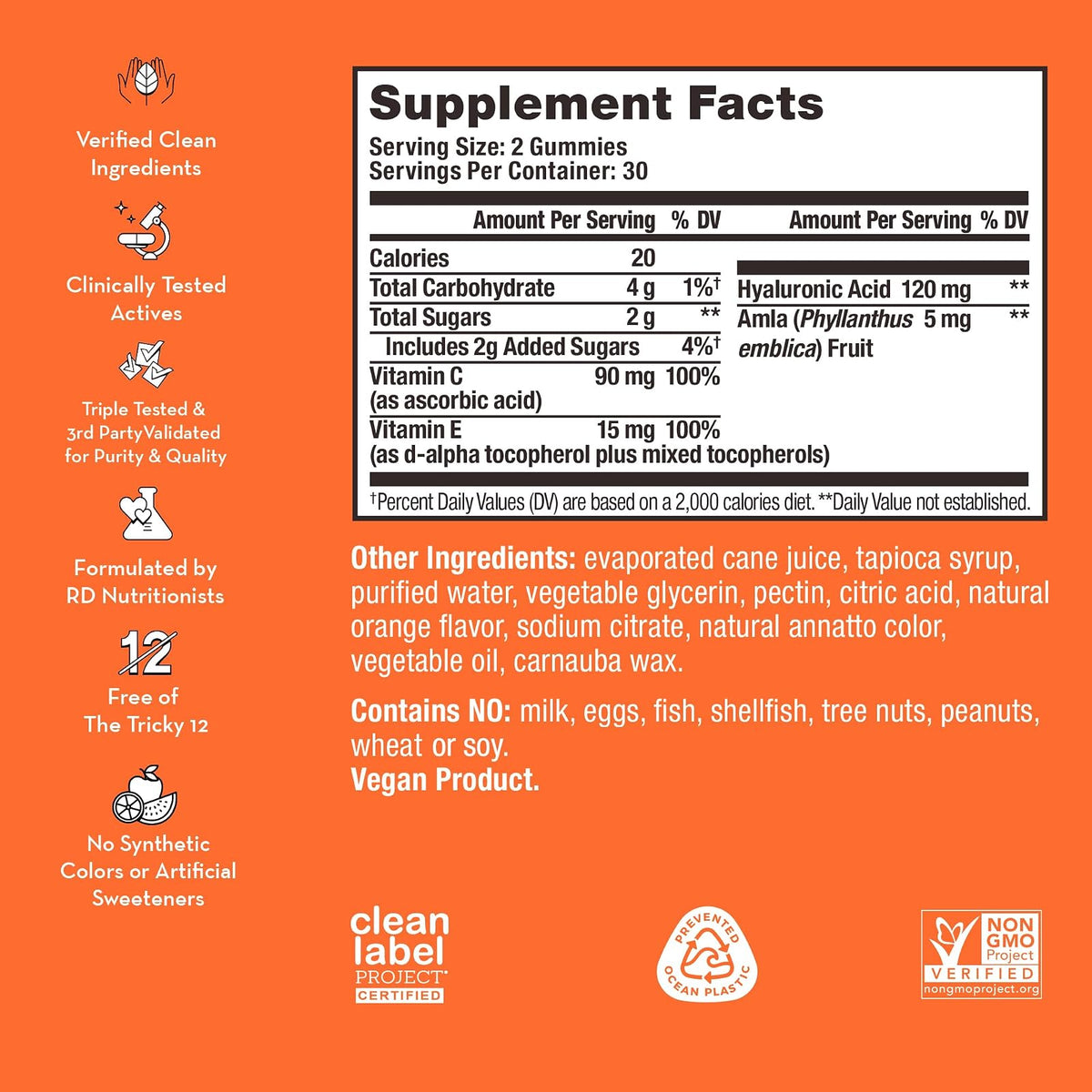 Hyaluronic Acid multivitamin for women