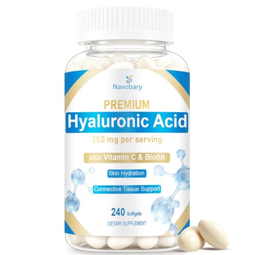 Hyaluronic acid multivitamins for hydration