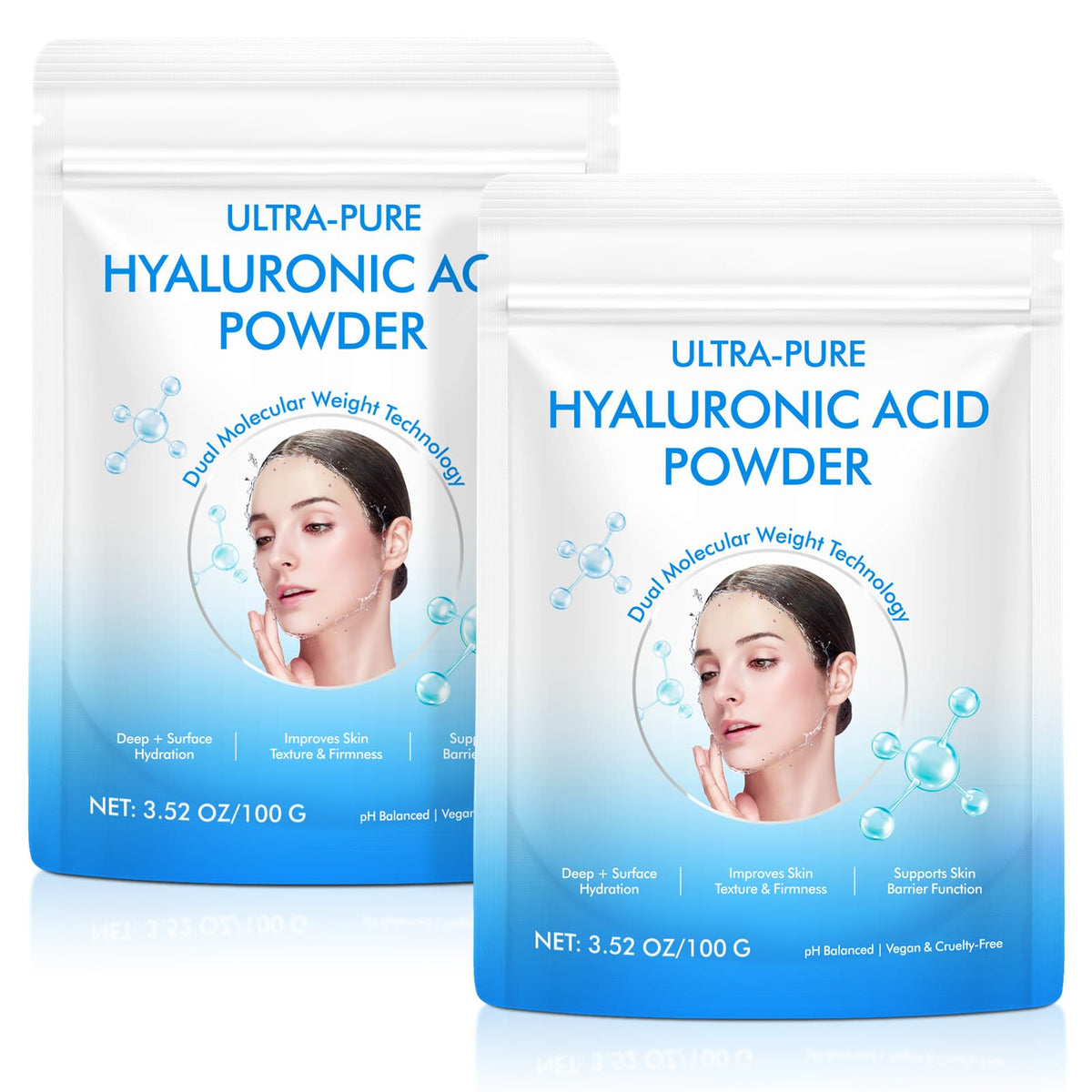 hyaluronic acid powder for hydration