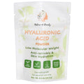Hyaluronic acid powder for hydration
