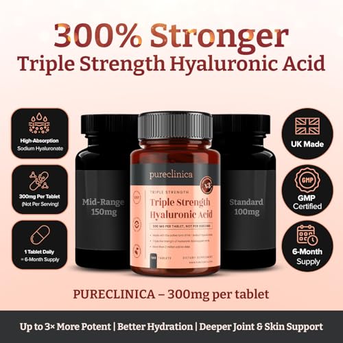 Hyaluronic acid supplement for beauty