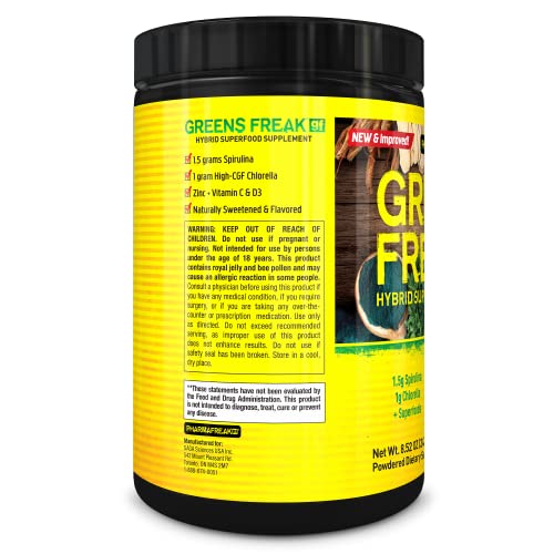 Hybrid greens supplement for vitality