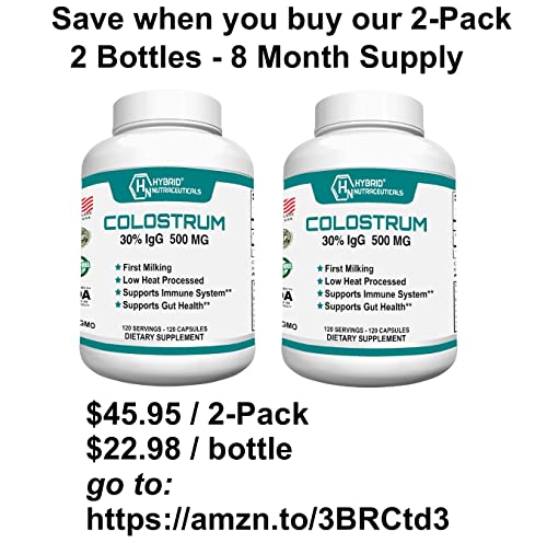 hybrid nutraceuticals colostrum for wellness