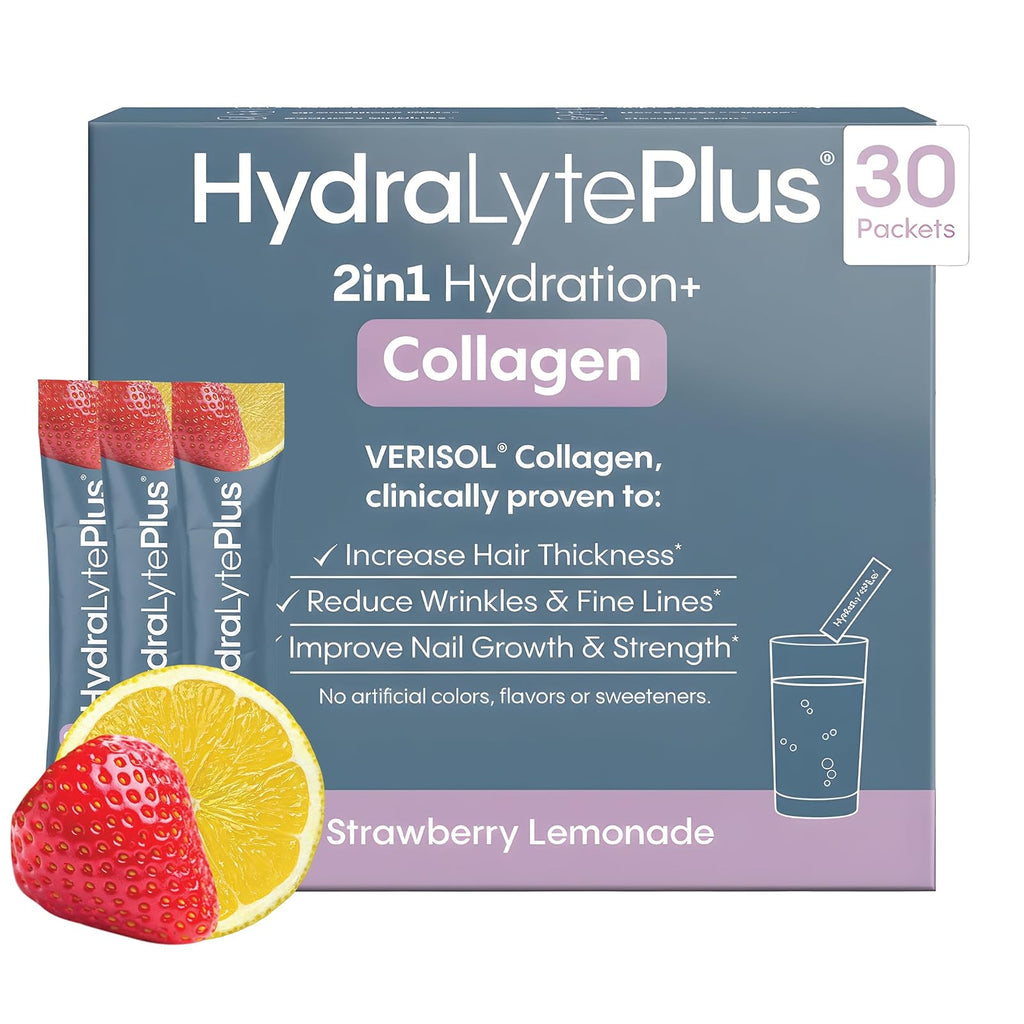 HydraLyte collagen hydration powder packets