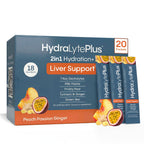 Hydralyte milk thistle peach flavour