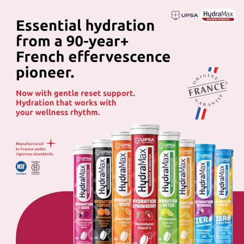 Hydramax electrolyte tablets for post-workout recovery