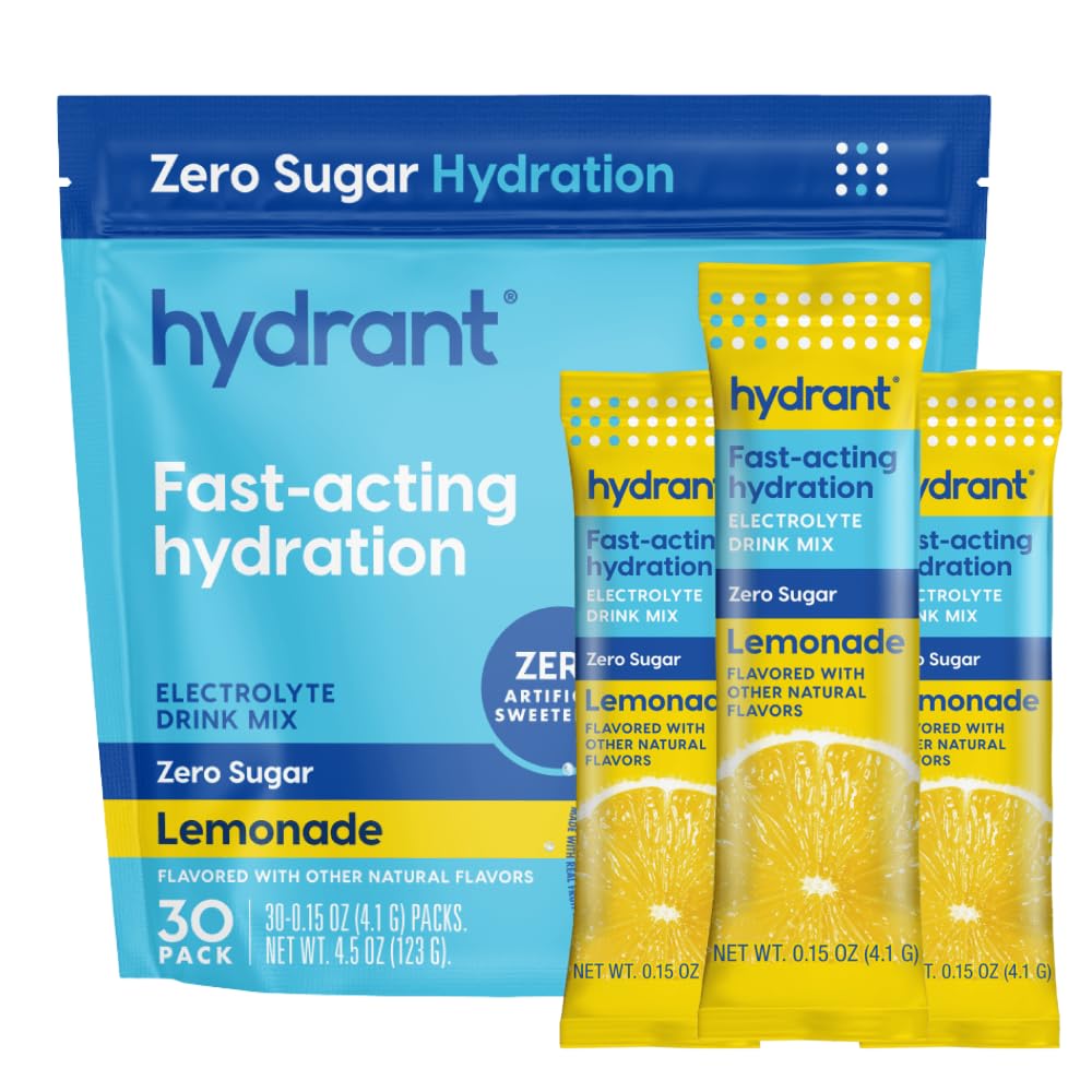 Hydrant electrolyte powder stick packets