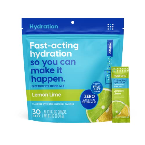 hydrant electrolyte powder stick packets