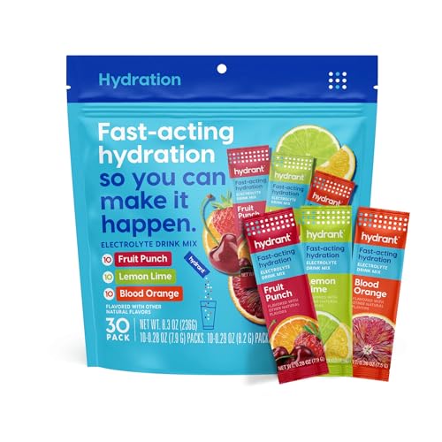 Hydrant electrolyte powder variety pack