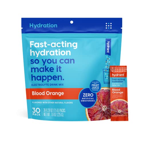 Hydrant hydration powder blood orange
