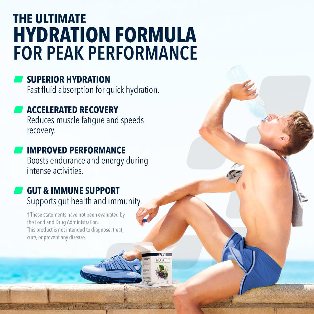Hydrate 2.0 electrolytes for sports