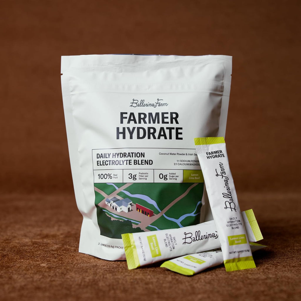 Hydrate lemon lime basil drink mix
