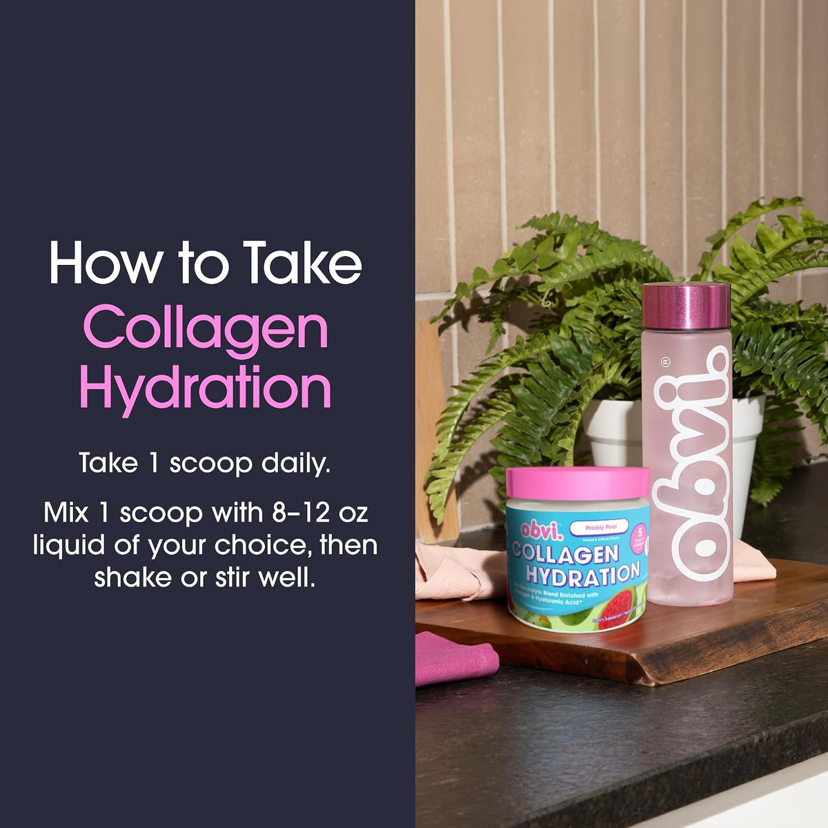 hydrate skin with Obvi collagen