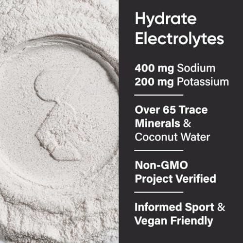 Hydrate with Sports Research electrolytes