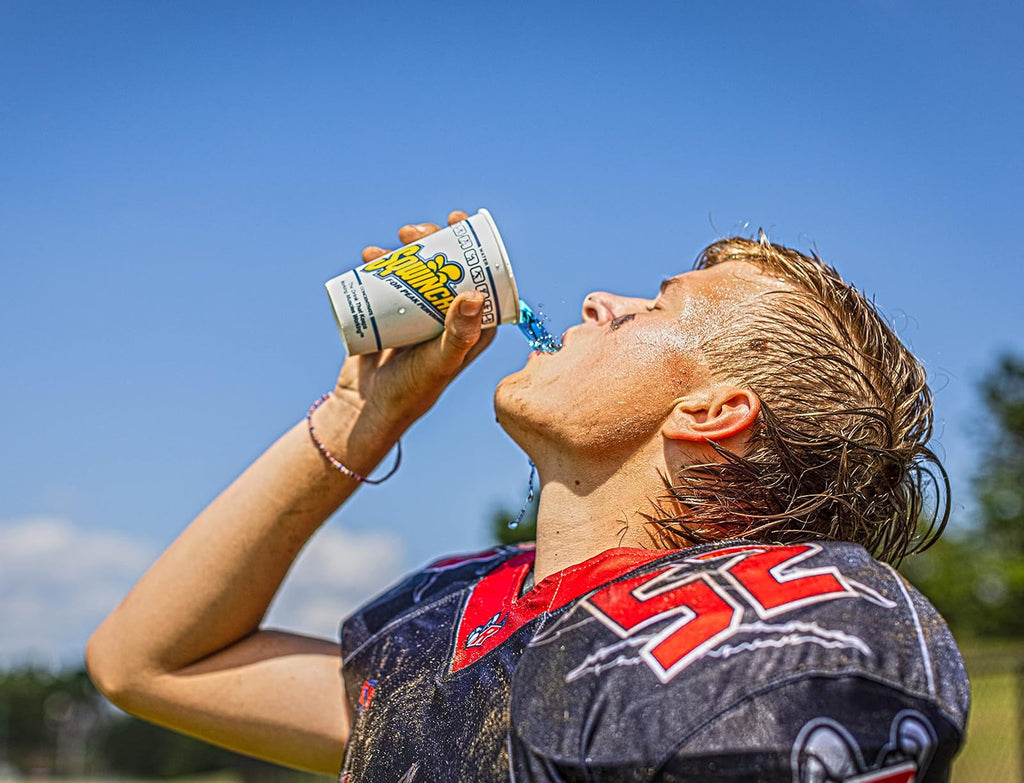 Hydrate with Sqwincher electrolyte concentrate