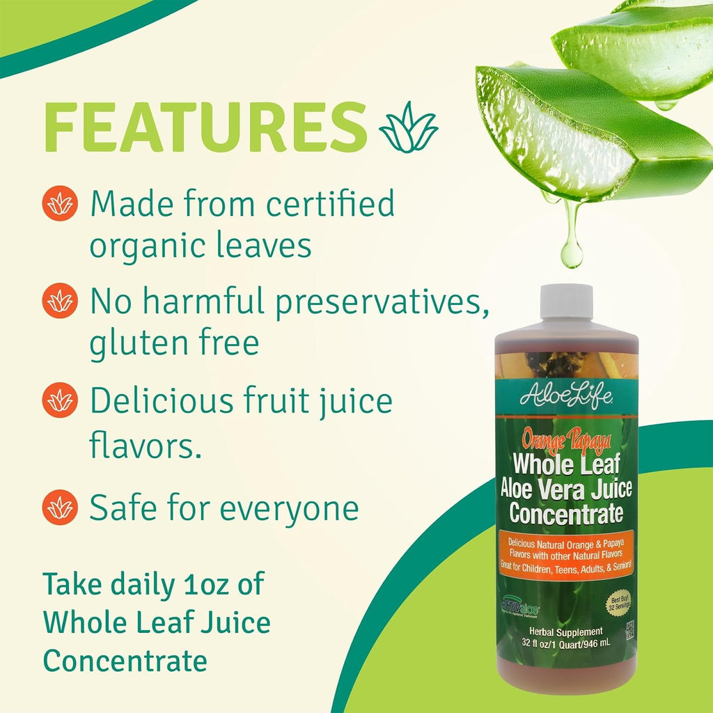 Hydrating Aloe Life beverage option