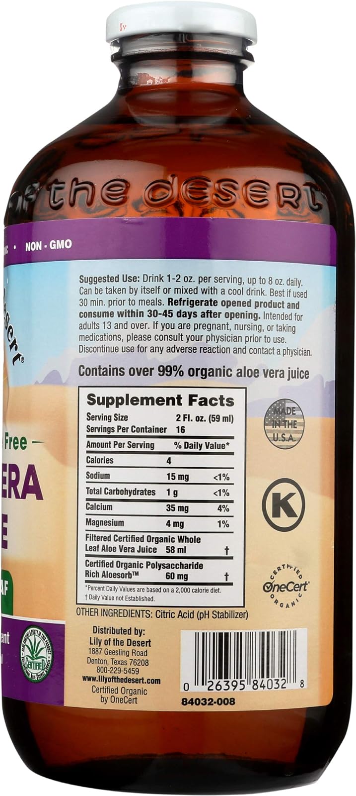 hydrating aloe vera juice