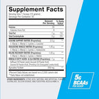 Hydrating BCAA powder supplement