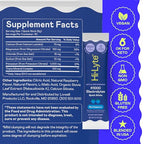 hydrating Blue Raspberry electrolyte powder