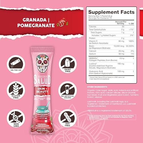 Hydrating collagen drink for beauty