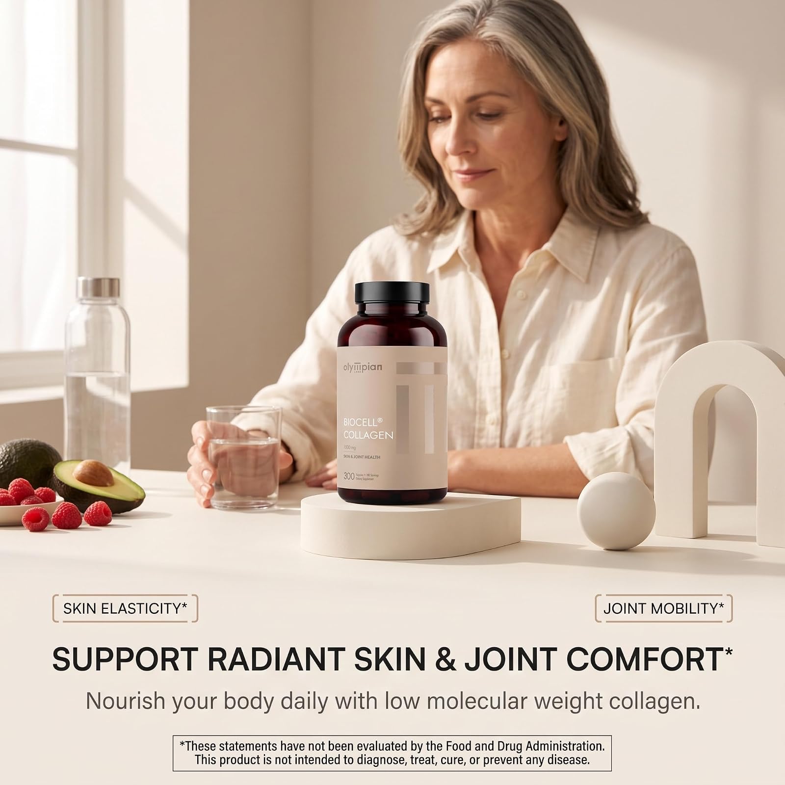 Hydrating collagen for skin health
