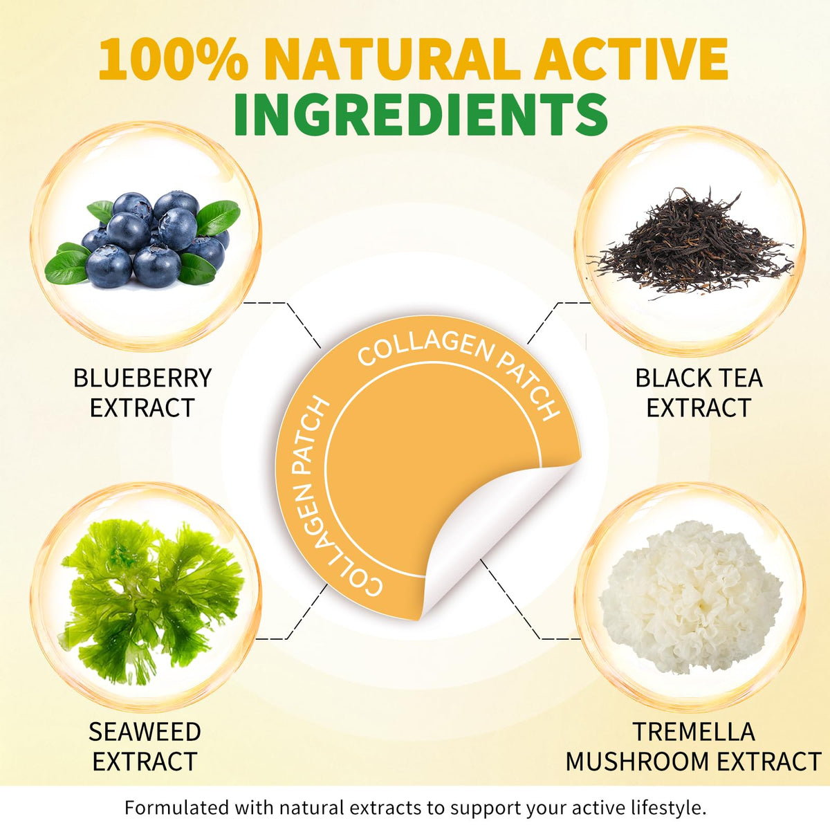 hydrating collagen patches for beauty