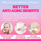 Hydrating collagen powder for beauty